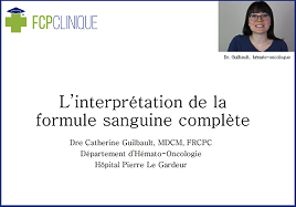 Interprétation de la formule sanguine complète | FCP Clinique